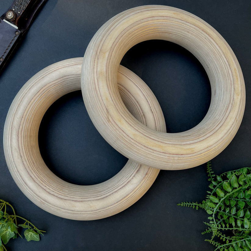 Fat Rings - 2.15" Thick Handled Gymnast Rings – Proper Savage